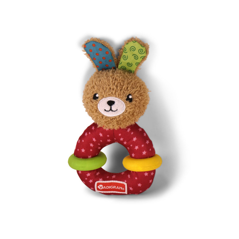 Hochet pour chien Kato le lapin 18 cm